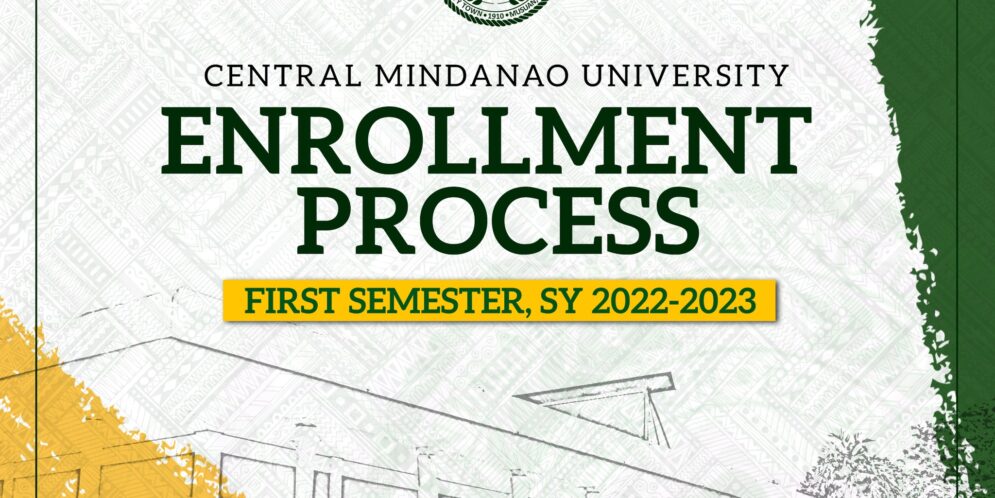 ENROLLMENT PROCESS – Central Mindanao University