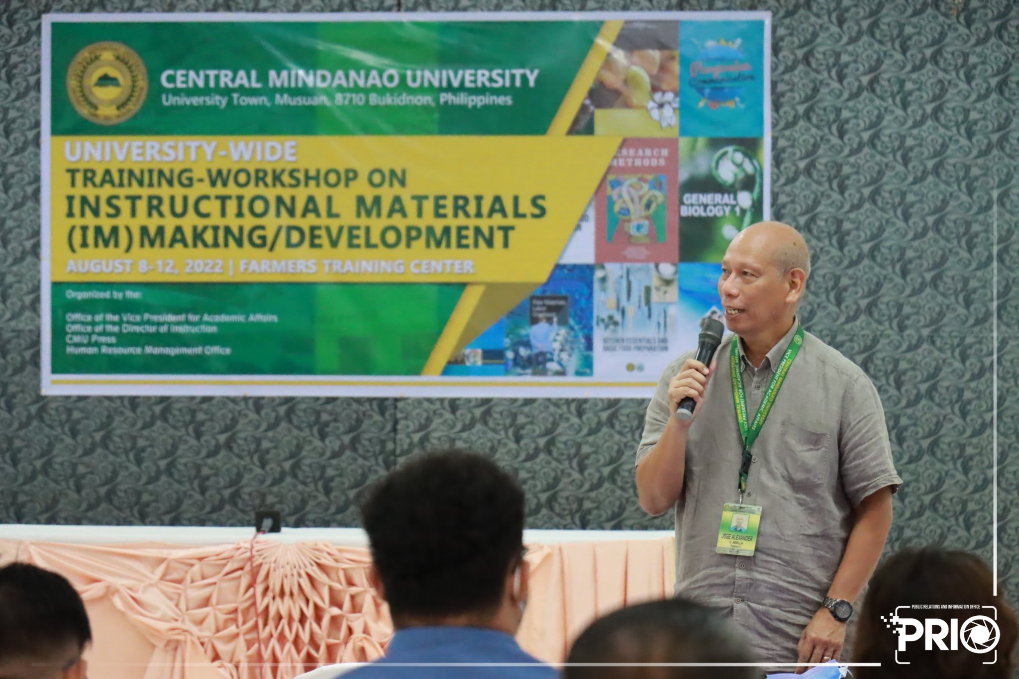 HAPPENING TODAY: CMU PRESS conducts University Wide Training-Workshop ...