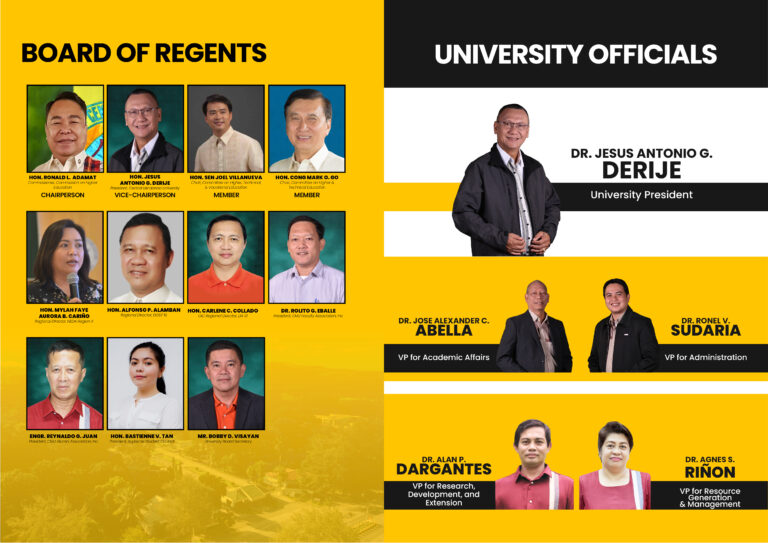 CMU Board of Regents | Central Mindanao University