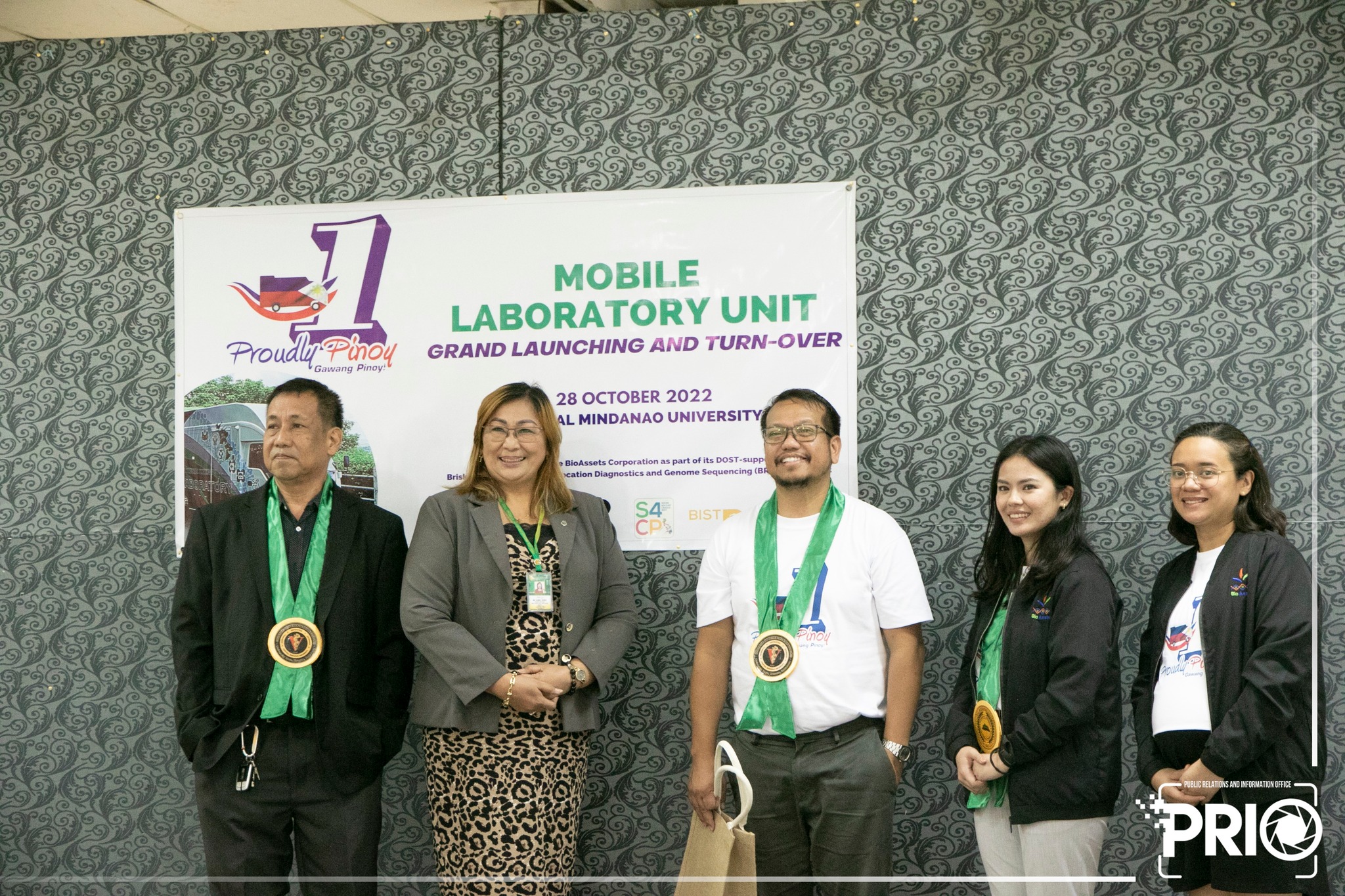 LOOK: MOA Signing, Grand Launching, and Transfer of the Mobile Laboratory Unit of the CMU ...