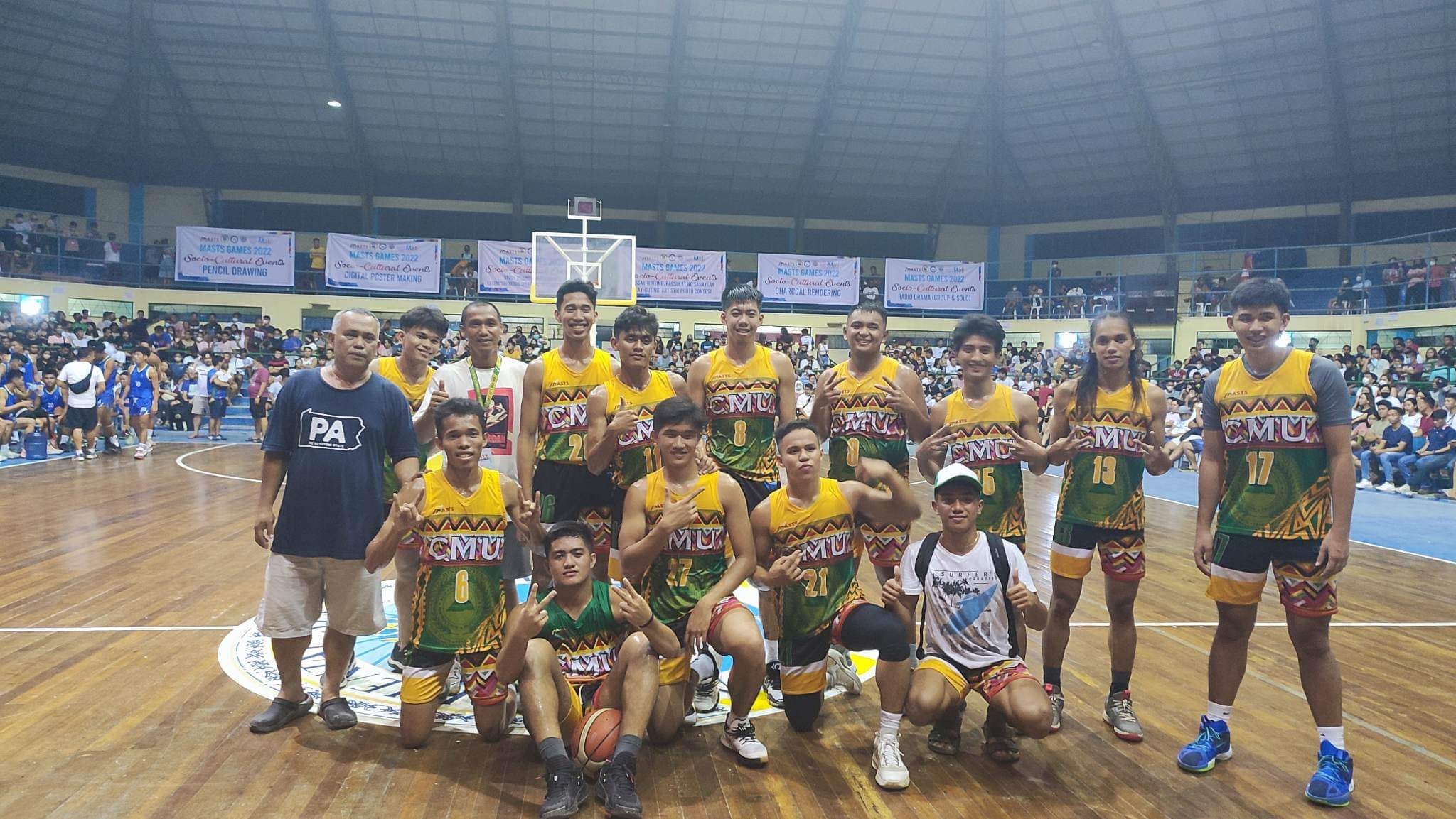 IN PHOTOS: CMU Basketball Team- MASTS 2022 – Central Mindanao University