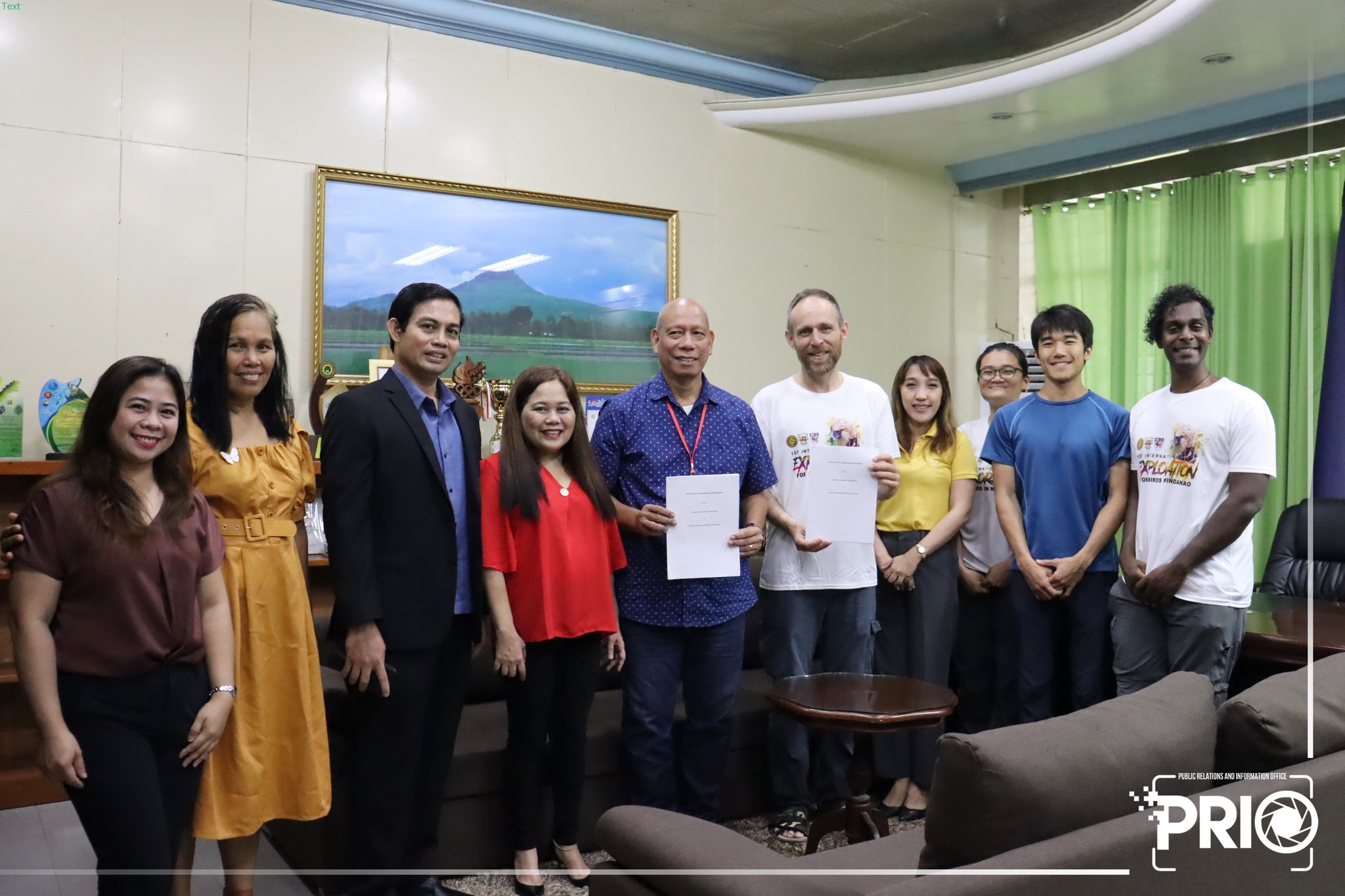 [EARLIER TODAY] Courtesy call to the University OIC President of the ...