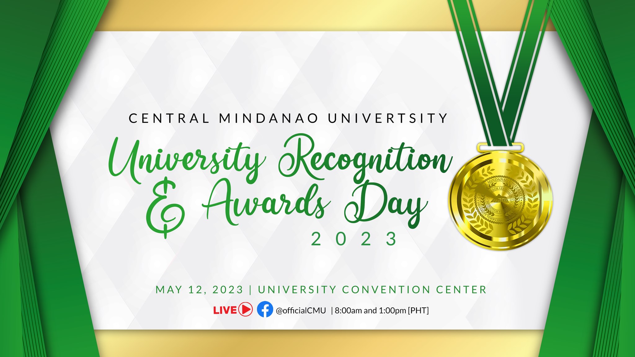 𝗨𝗻𝗶𝘃𝗲𝗿𝘀𝗶𝘁𝘆 𝗥𝗲𝗰𝗼𝗴𝗻𝗶𝘁𝗶𝗼𝗻 𝗮𝗻𝗱 𝗔𝘄𝗮𝗿𝗱𝘀 𝗗𝗮𝘆 𝟮𝟬𝟮3 – Central Mindanao University