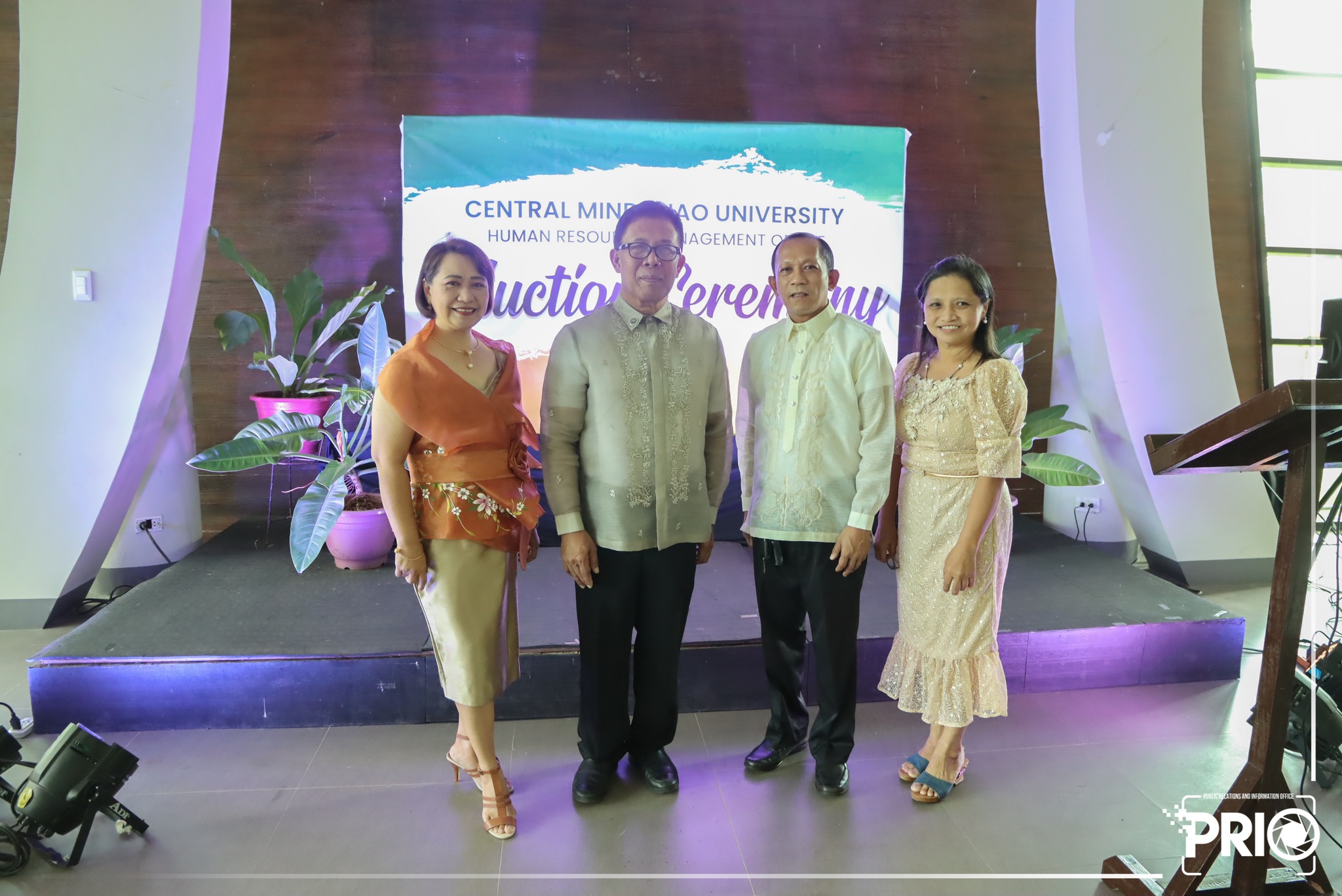 Oath-Taking and Induction Ceremony – Central Mindanao University