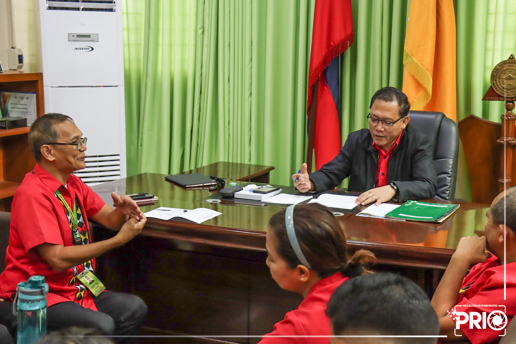 Courtesy call to the newly appointed University President – Central ...