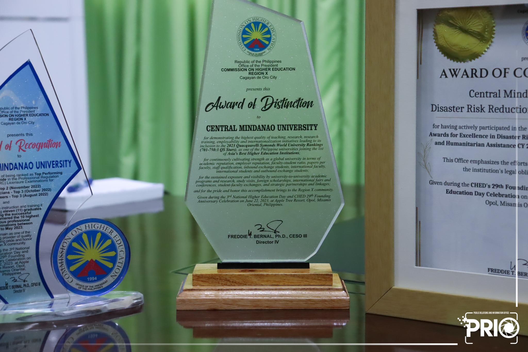 4th Regional Quality Awards Program – Central Mindanao University