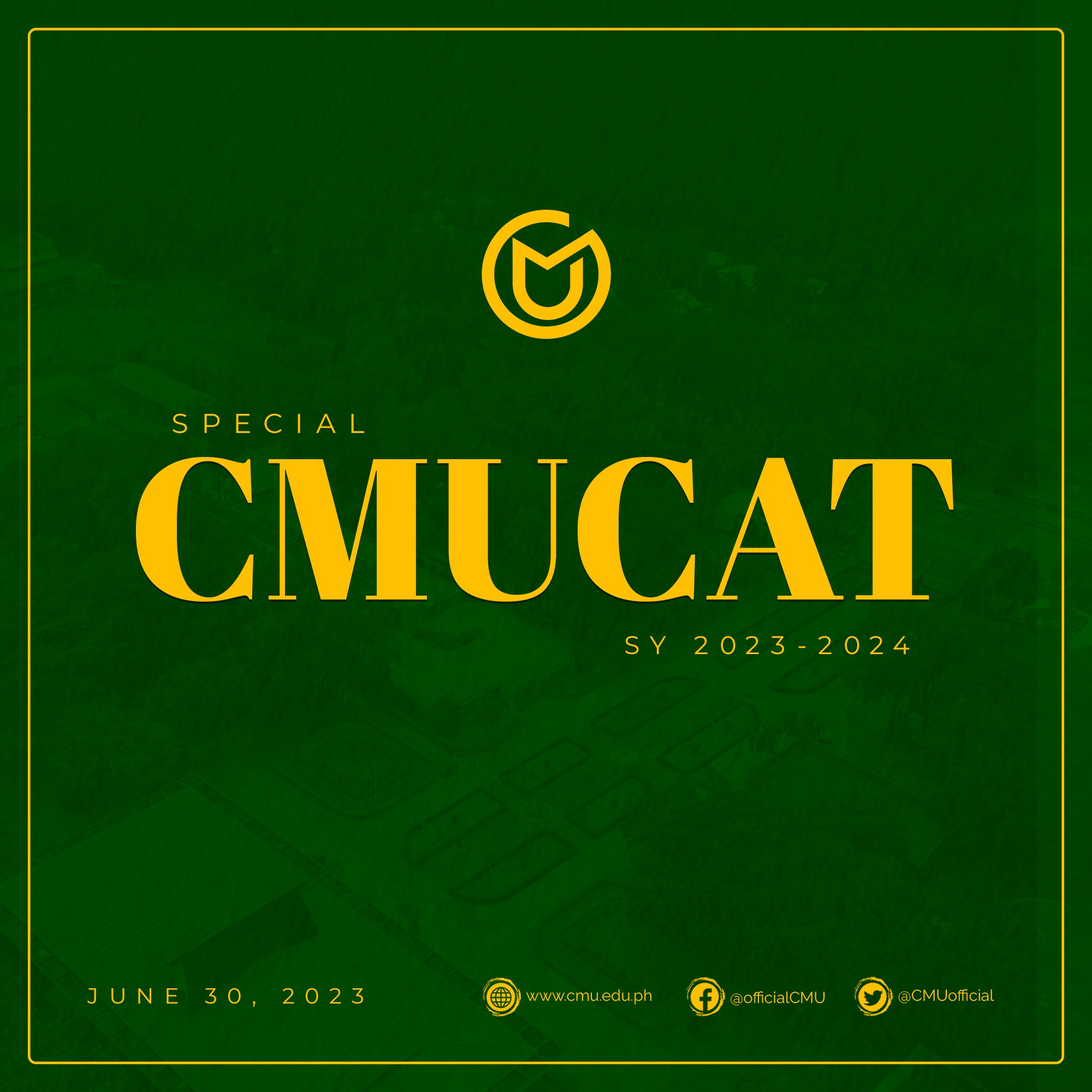 Special Central Mindanao University College Admission Test – Central ...