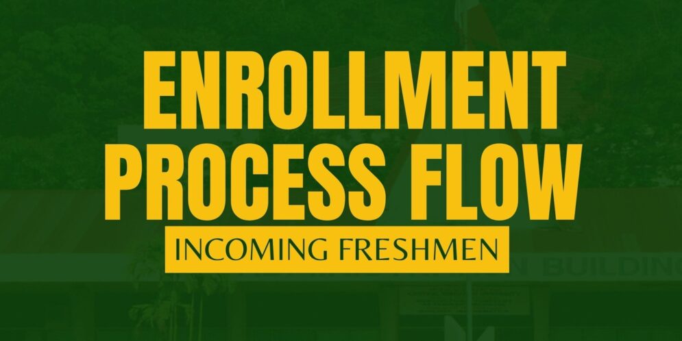 Enrollment Process Flow for Incoming Freshmen – Central Mindanao University