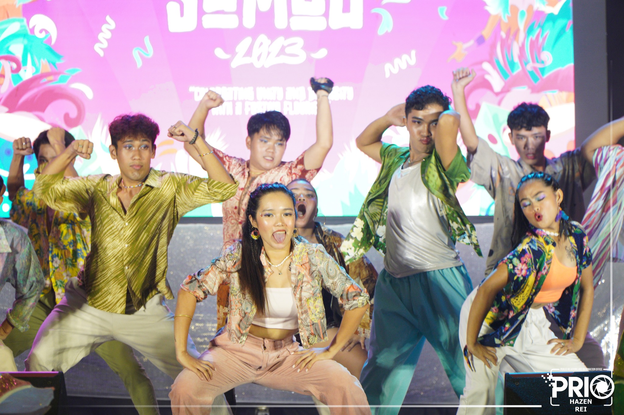 The University Acquaintance Party at the University Convention Center – Central Mindanao University