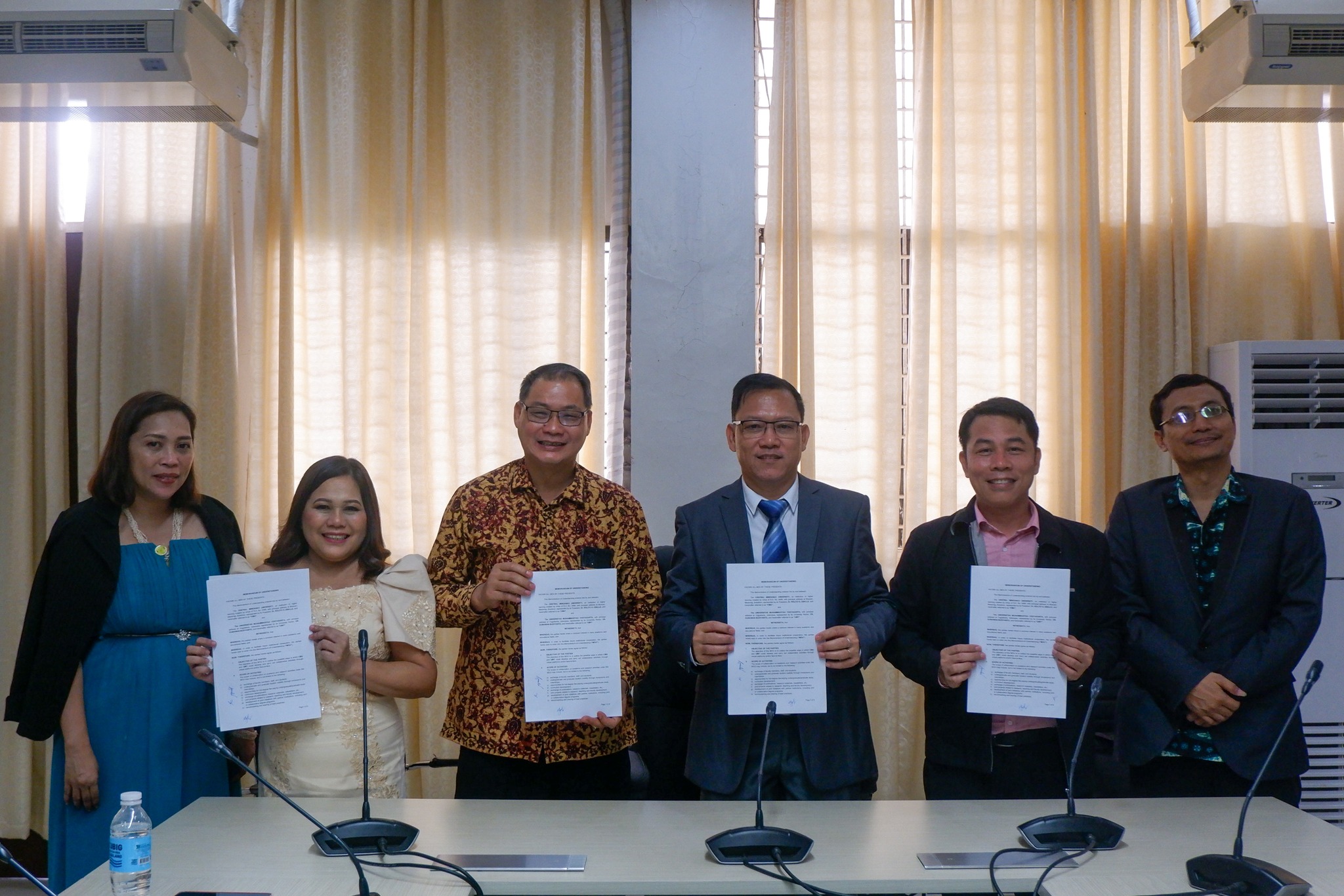 A Memorandum of Understanding (MOU) signing ceremony – Central Mindanao ...