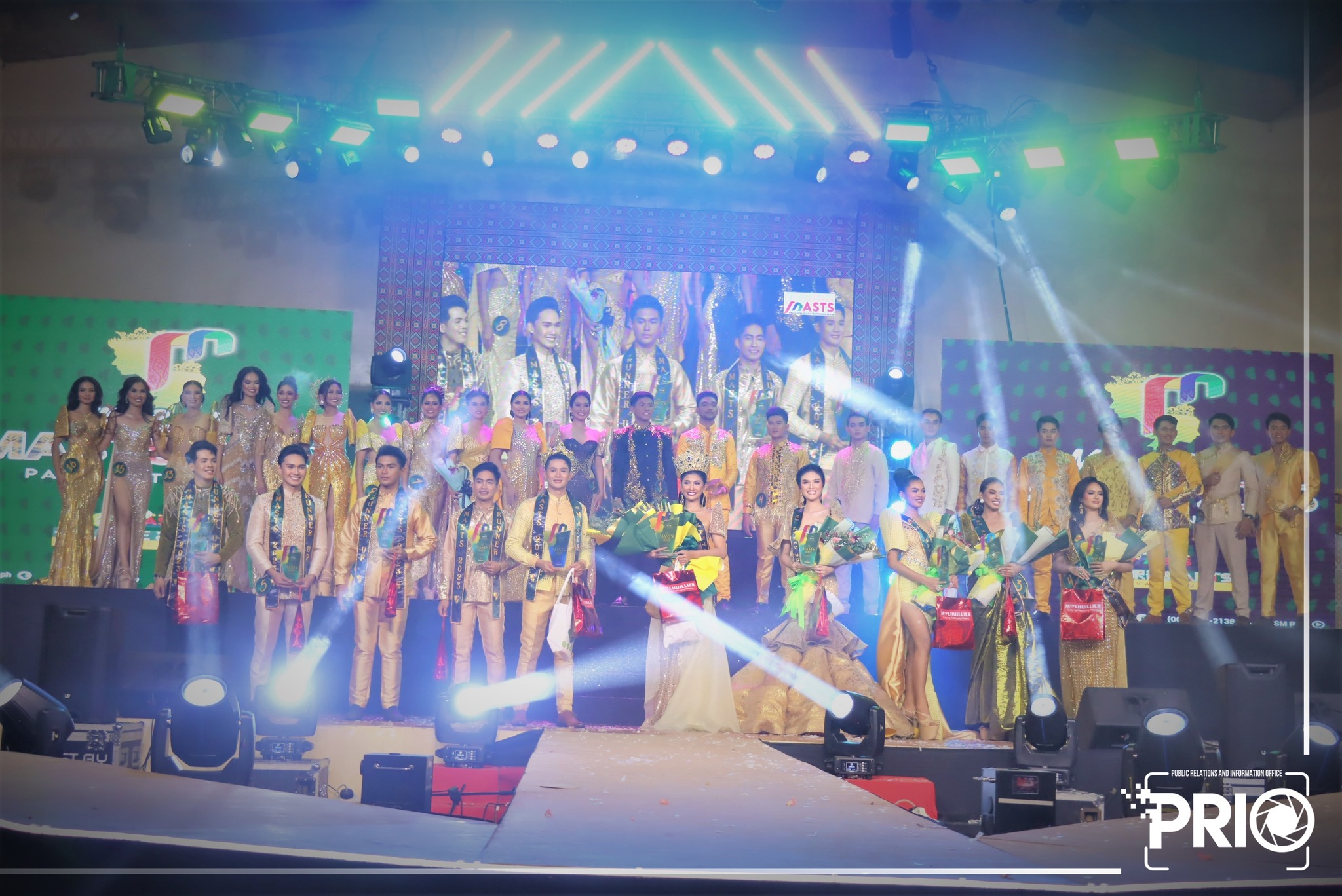 Mr. and Ms. MASTS 2023 Coronation Night at the USM Auditorium – Central Mindanao University