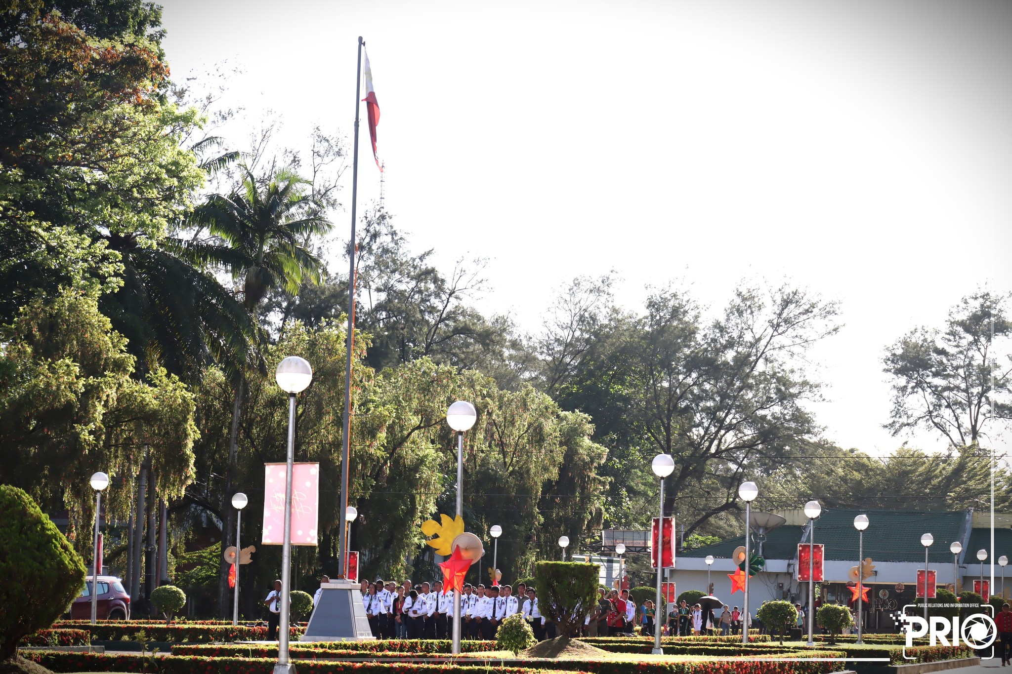 Flag Raising Ceremony led by the CMU Office of the National Services ...