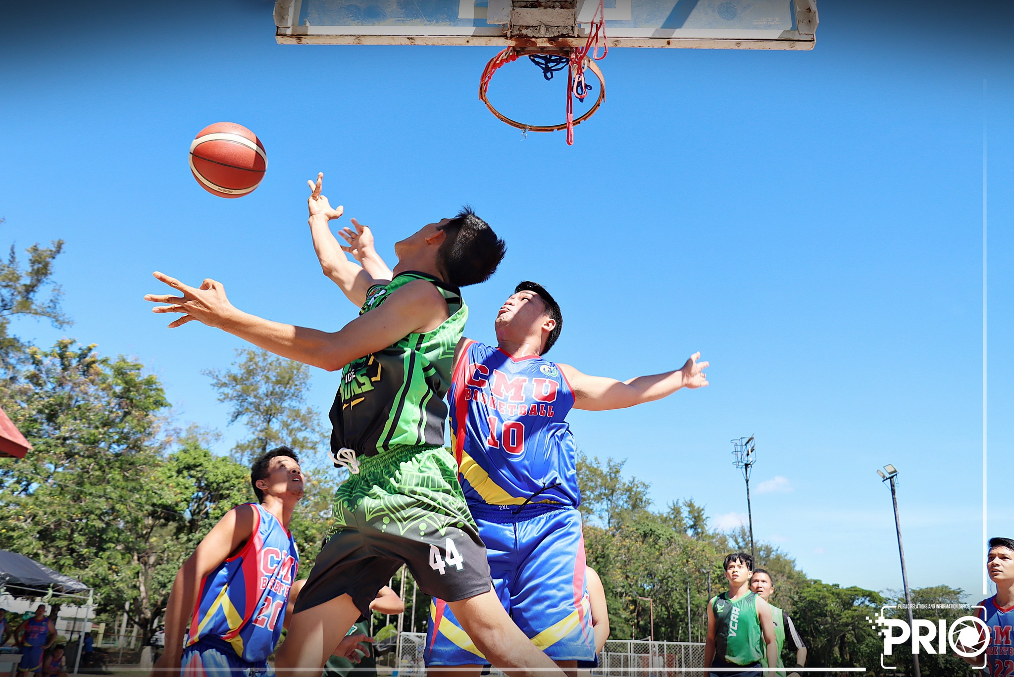 Day One of the CMU Faculty & Staff Palaro 2023Basketball Men Green ...