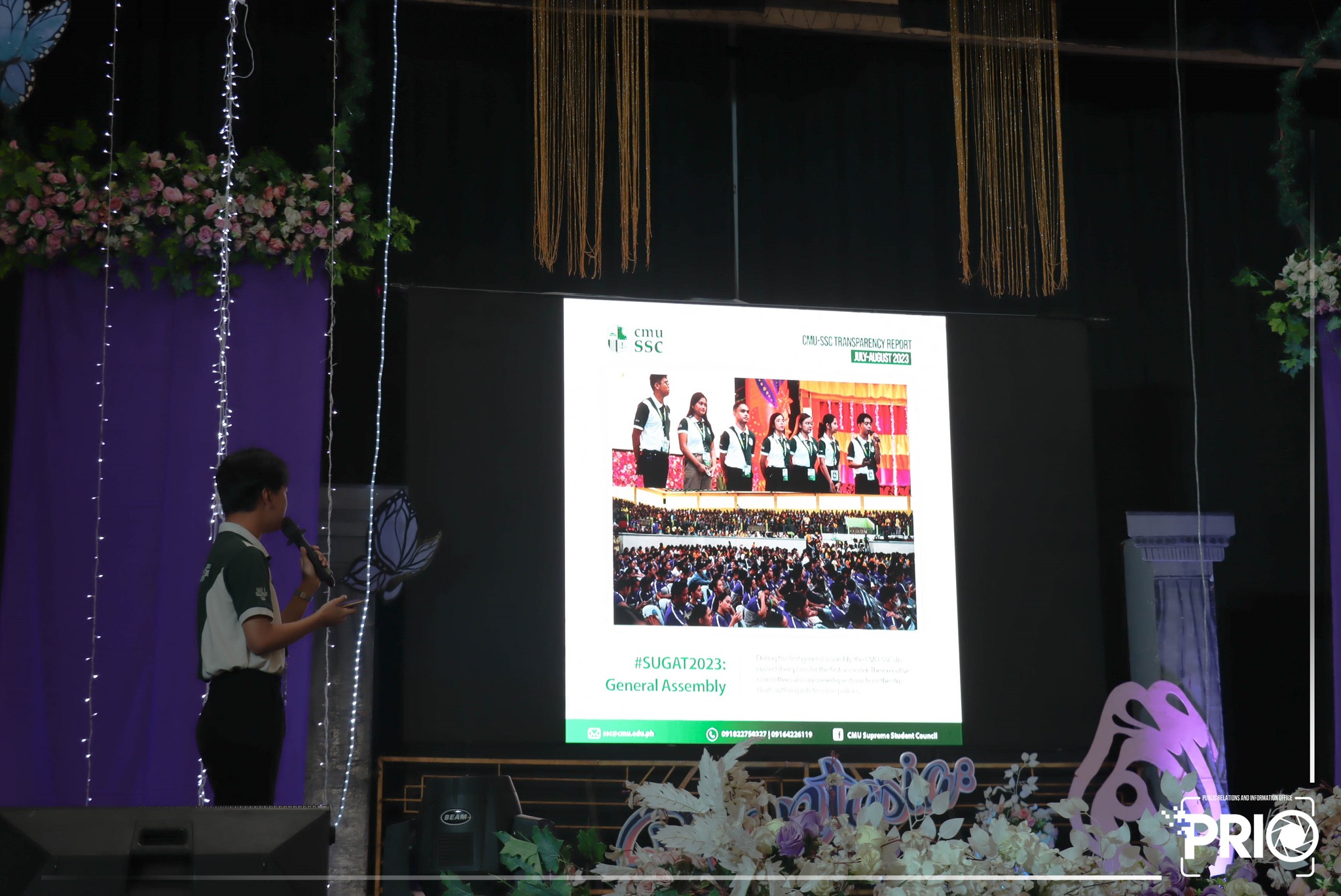 CMU – Supreme Student Council 2nd General Assembly for SY 2023-2024 – Central Mindanao University