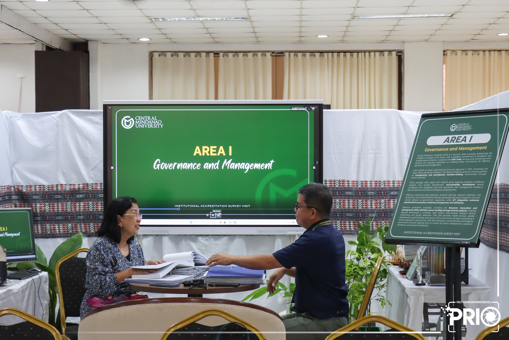 Day 2 of the Accreditation Proper for the Institutional Accreditation (IA) Survey Visit ...