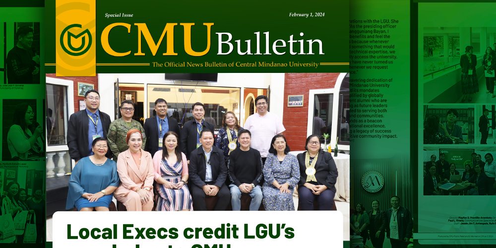 [CMU BULLETIN] Local Execs credit LGU’s accolades to CMU – Central ...