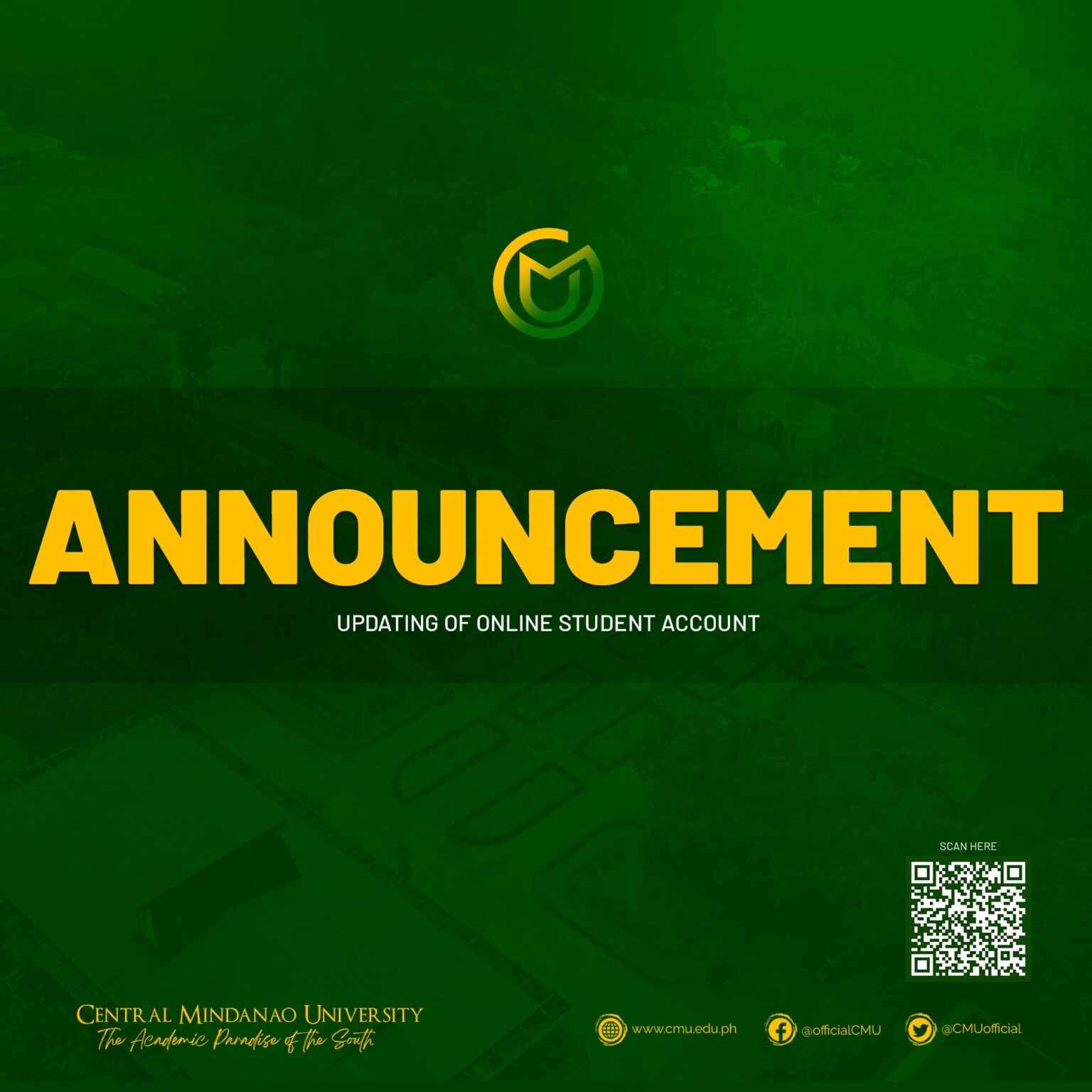 Calling all 2nd Semester Students, SY 2023-2024! – Central Mindanao ...