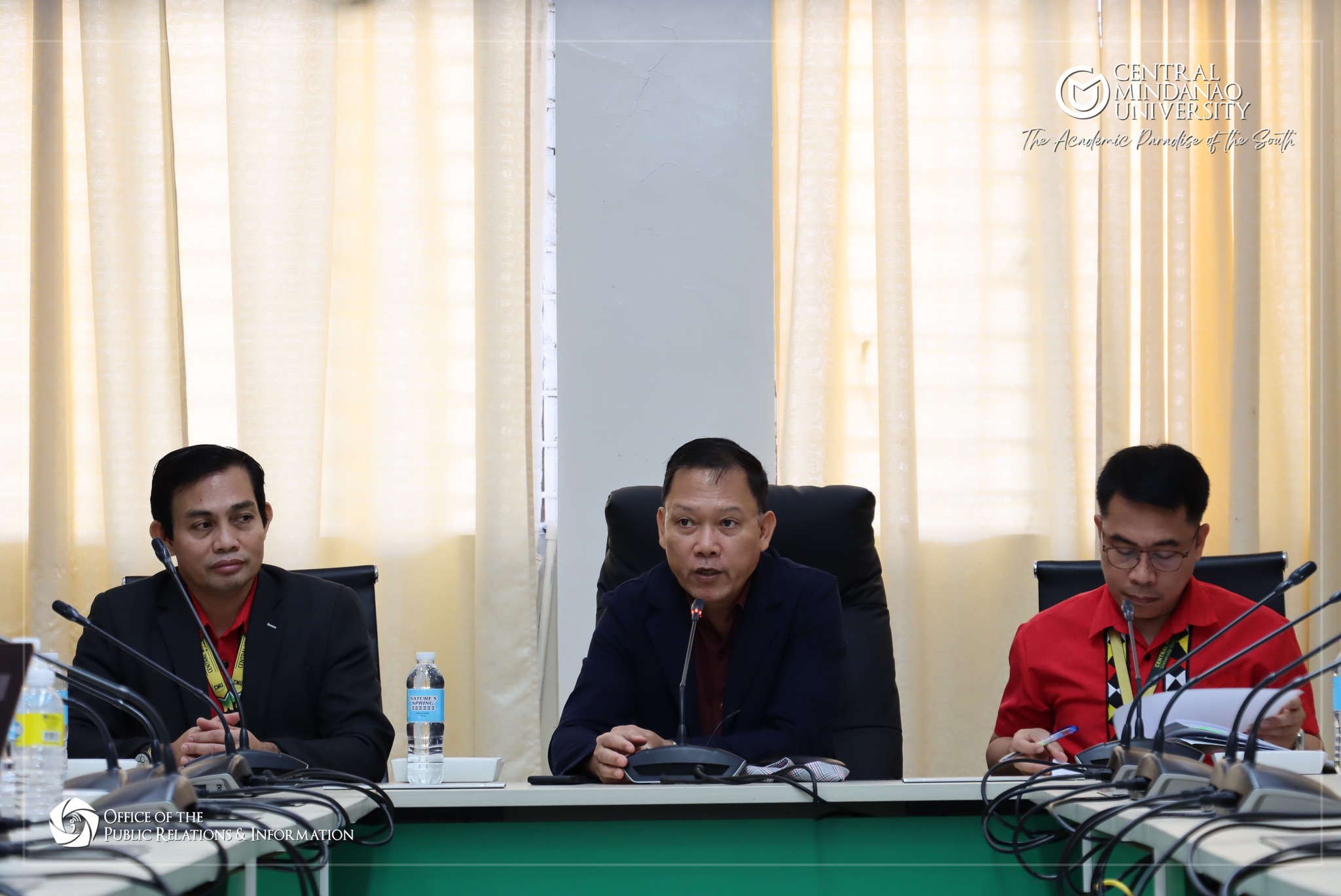 Signing for the Science Immersion Program – Central Mindanao University