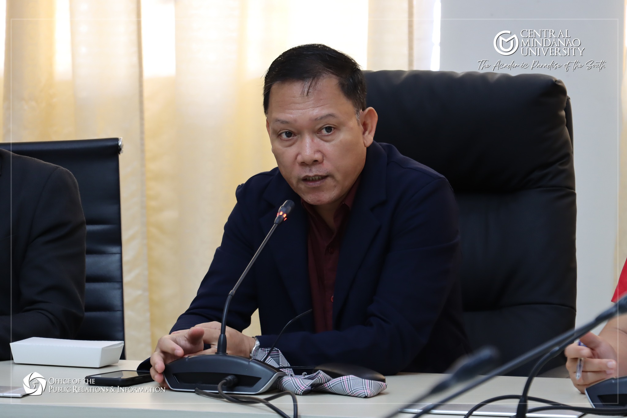 Signing for the Science Immersion Program – Central Mindanao University