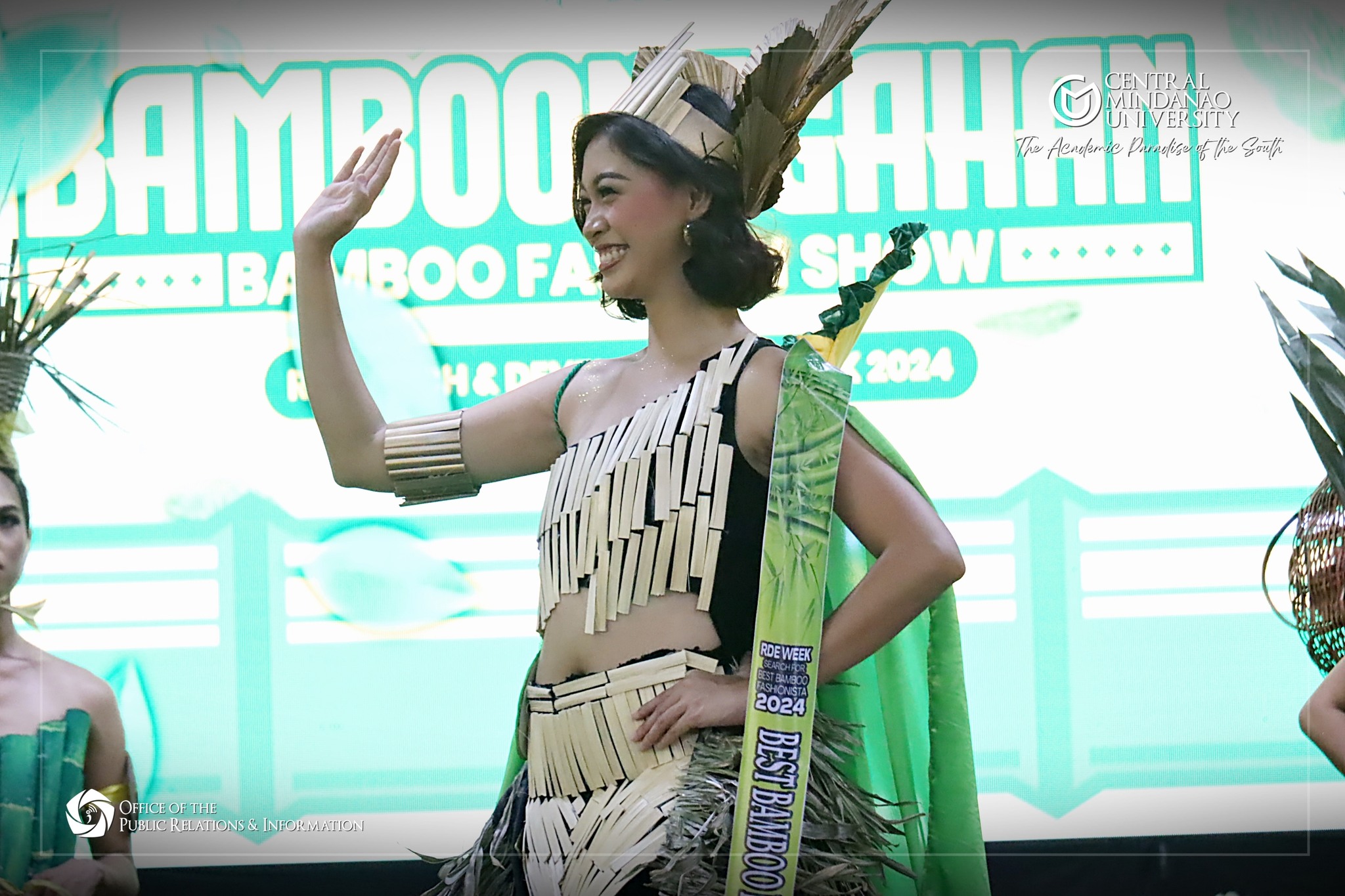 RDE Week Bamboonggahan Bamboo Fashion – Central Mindanao University