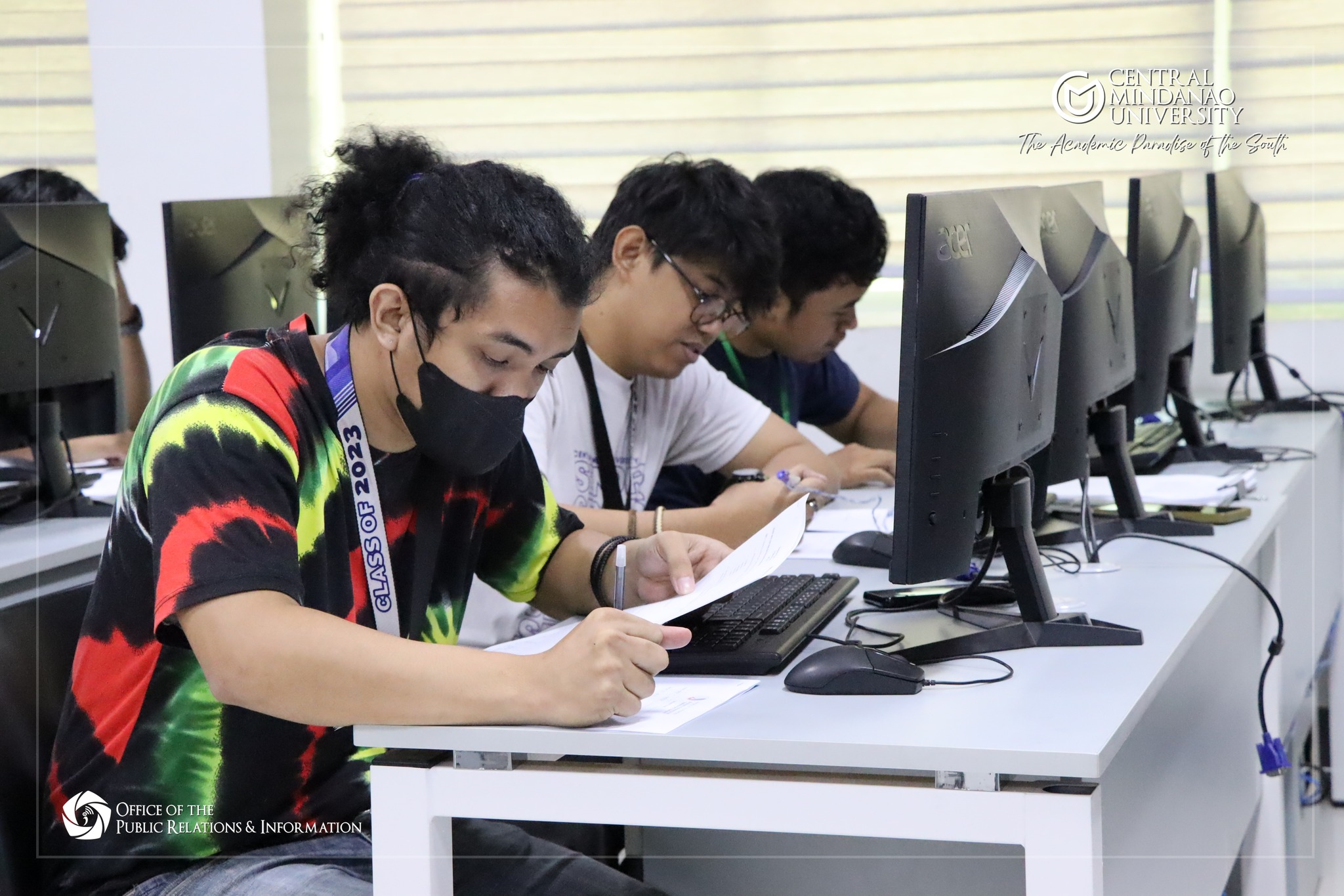 DICT Diagnostic Examination At CISC Building – Central Mindanao University