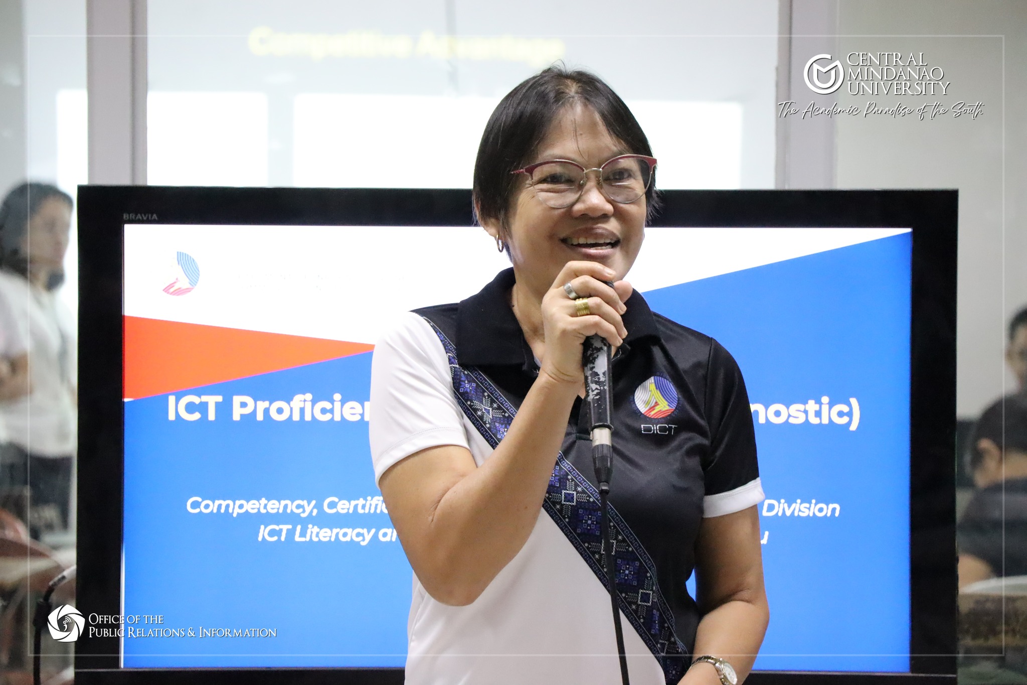 DICT Diagnostic Examination At CISC Building – Central Mindanao University