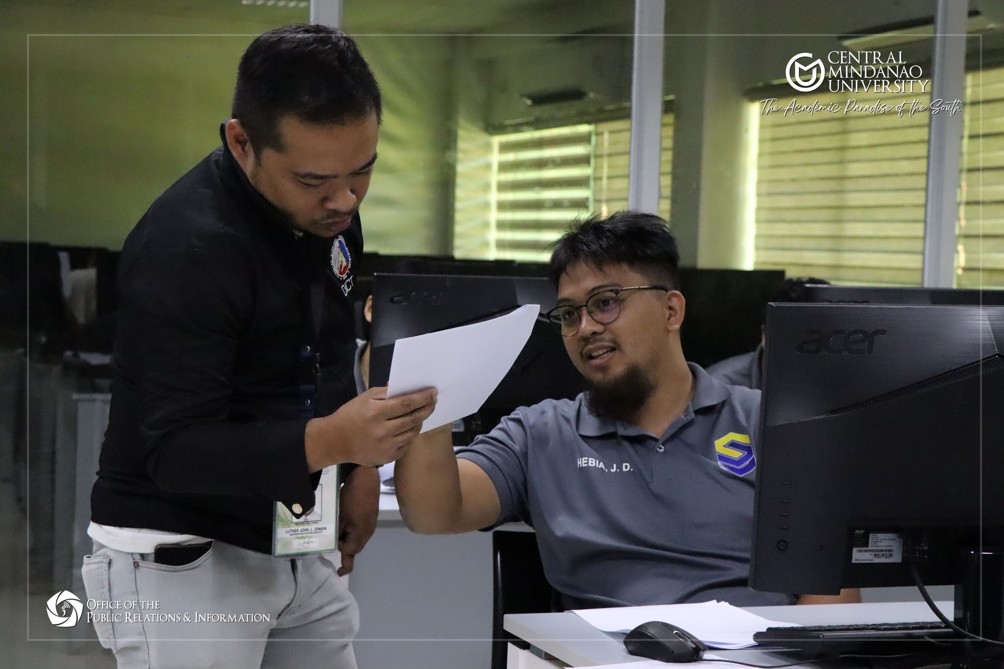 DICT Diagnostic Examination At CISC Building – Central Mindanao University