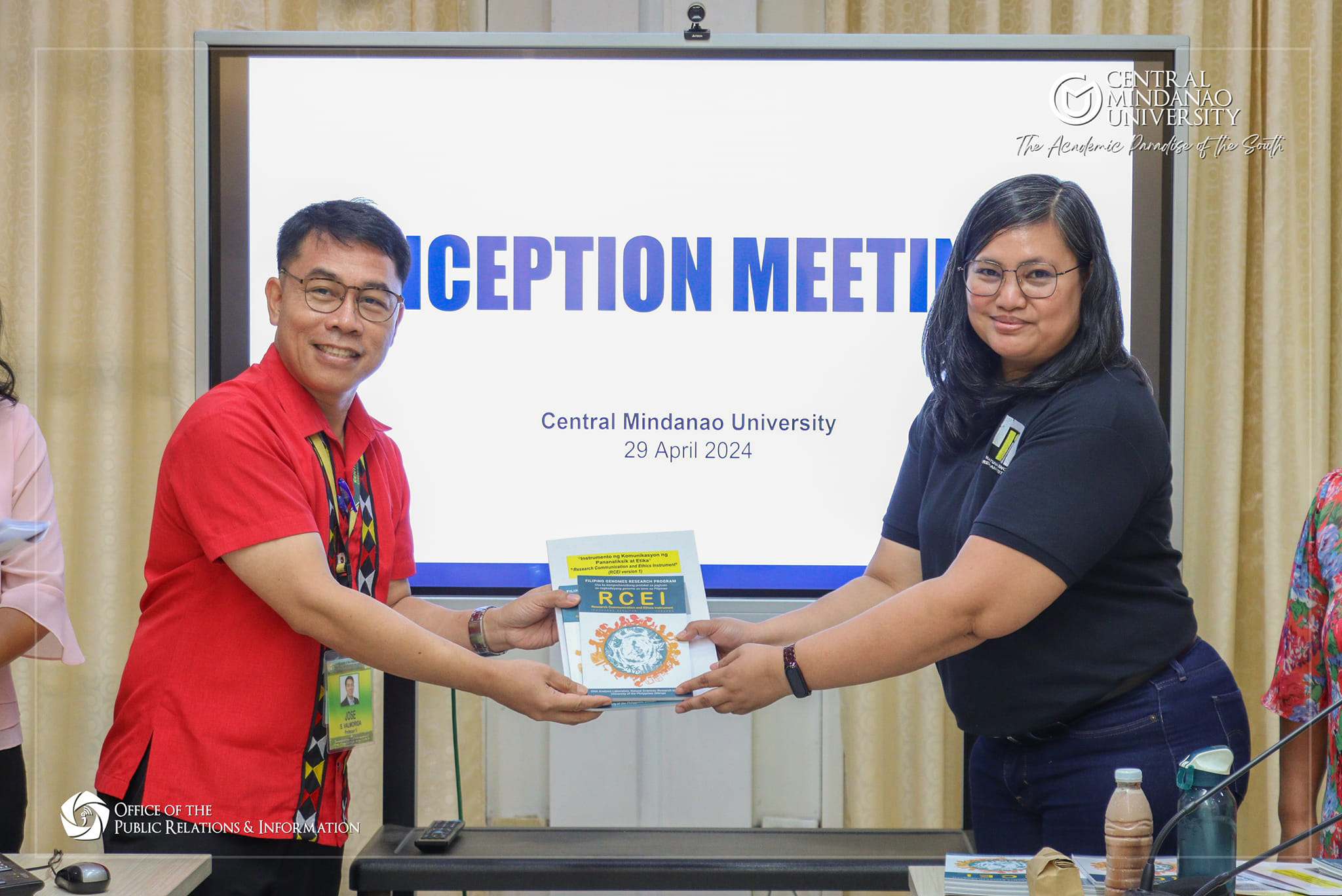 Inception Meeting – Central Mindanao University