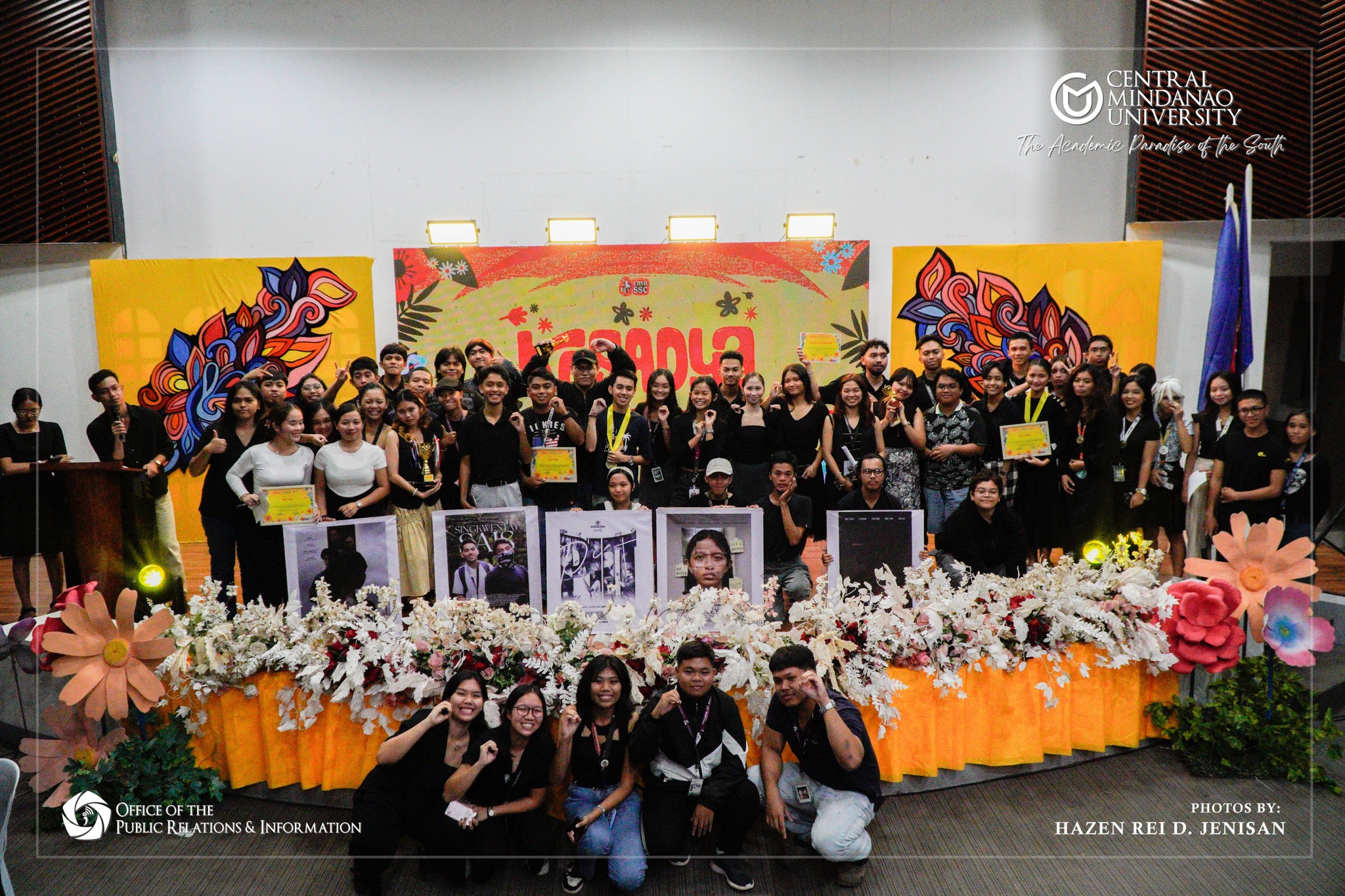 Film Viewing at CAS Auditorium – Central Mindanao University