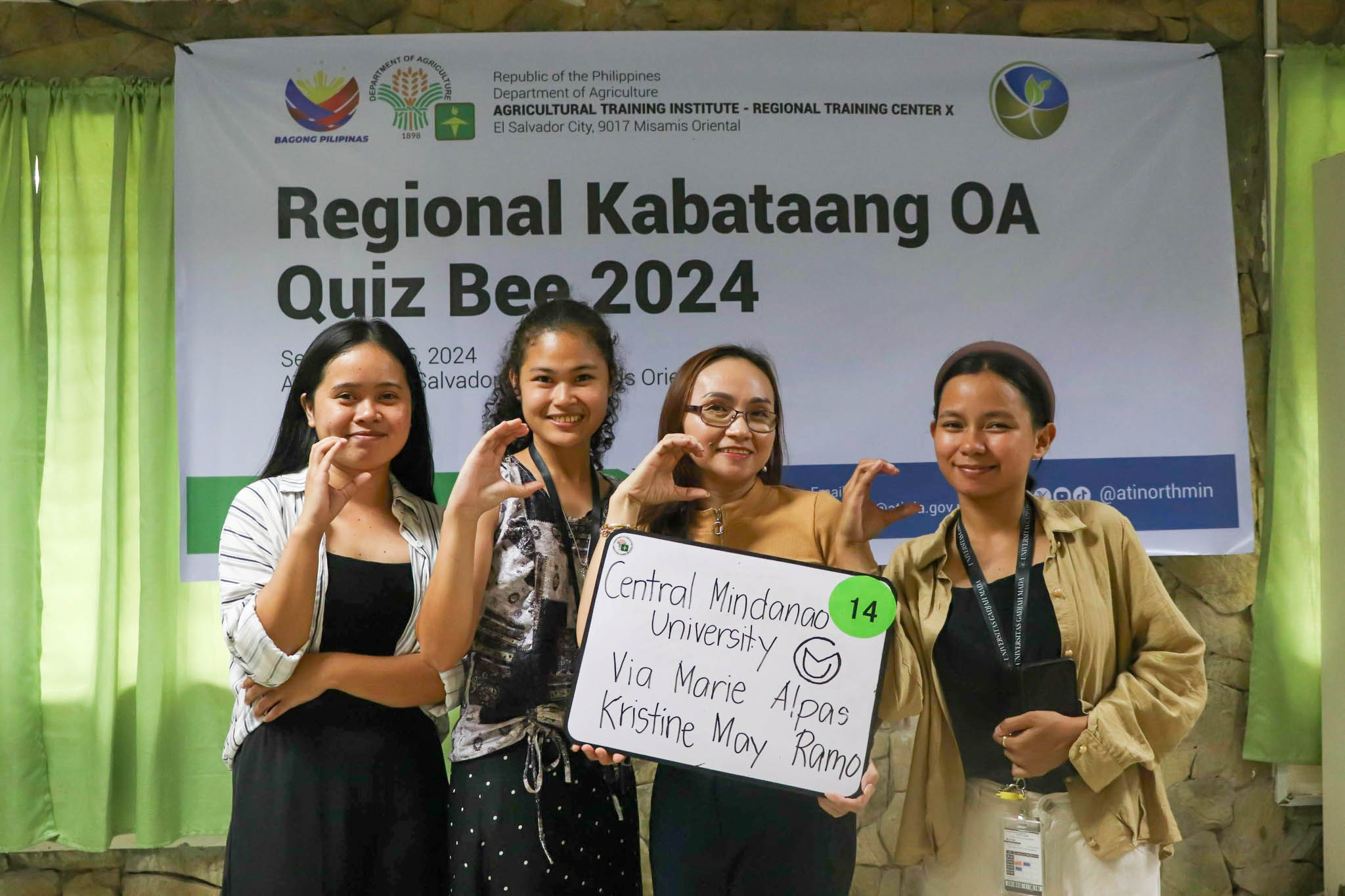CMU students win big at regional agri quiz bee – Central Mindanao ...