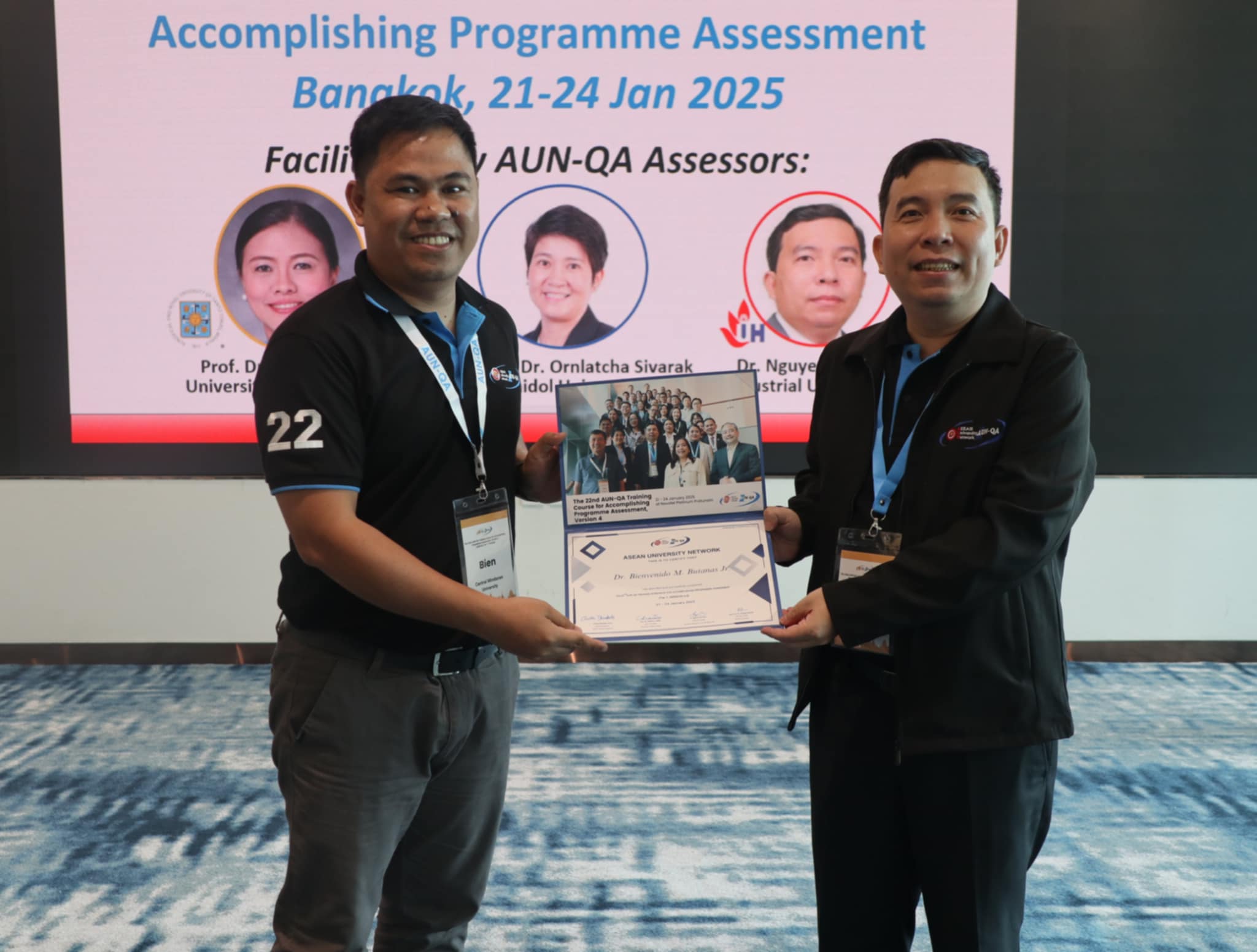 CMU reps attend Quality Assurance Training in Bangkok, Thailand ...