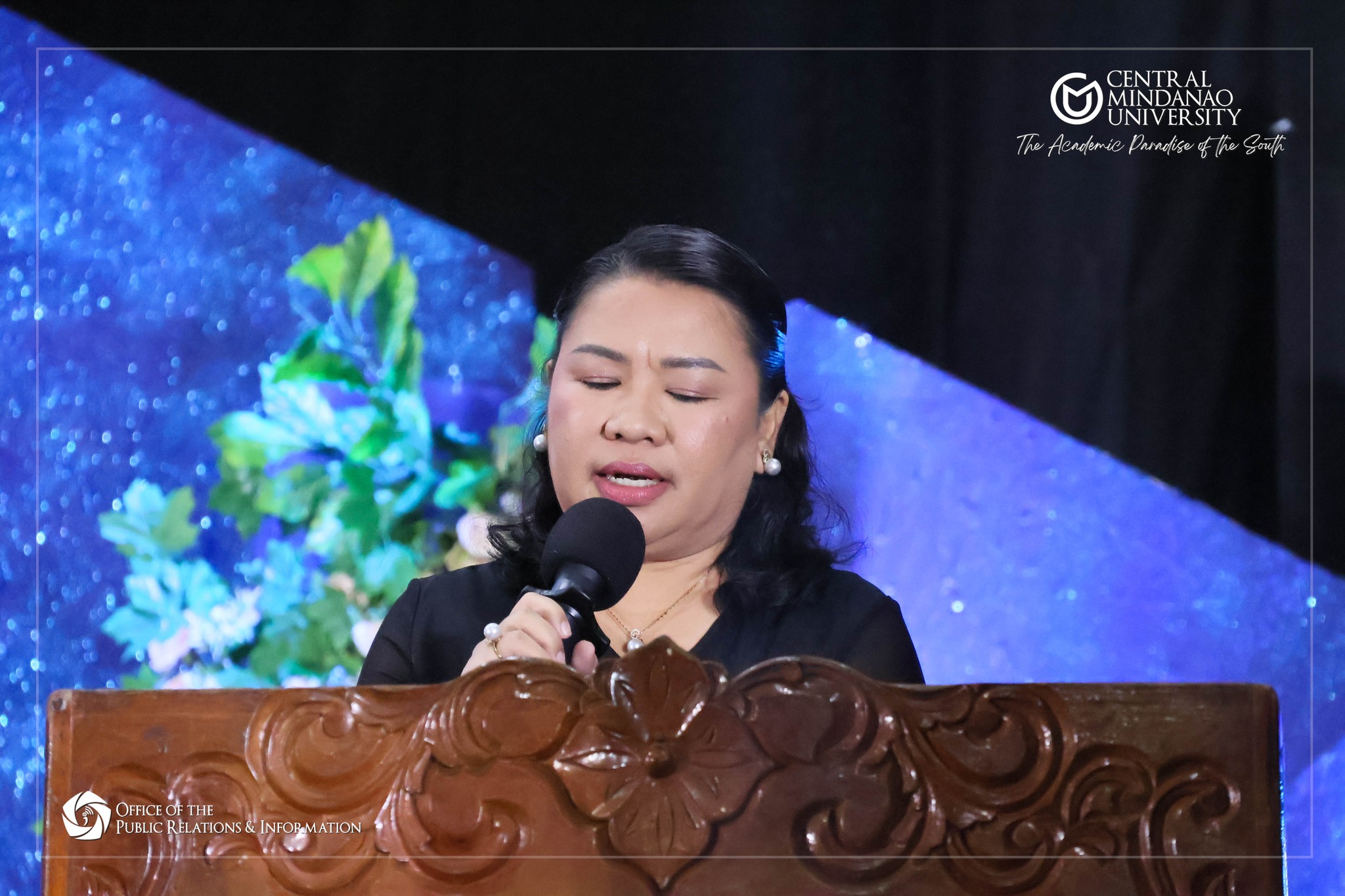 CMU-COED marks 1st Pinning Ceremony – Central Mindanao University