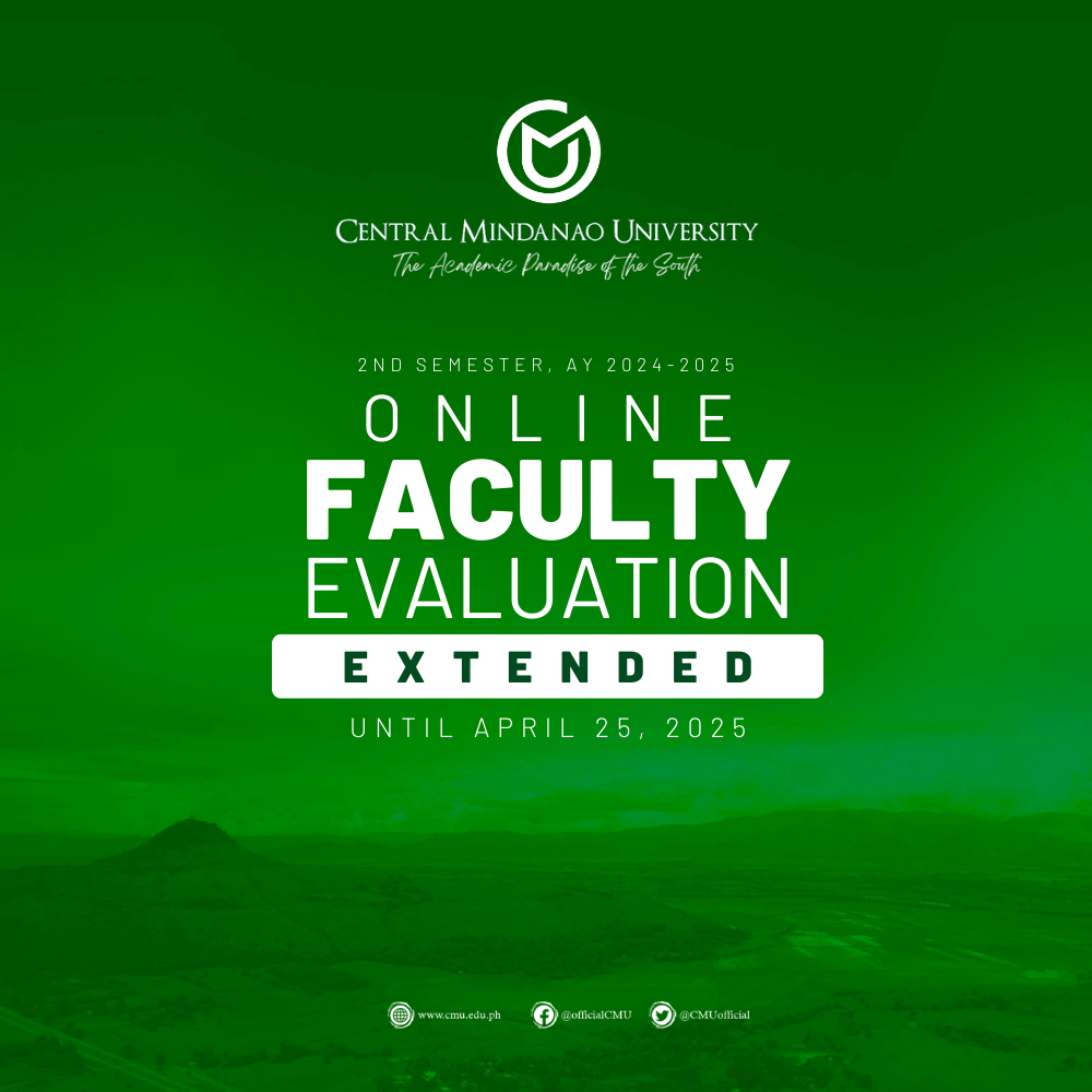 [LOOK] Extension of the Deadline for Online Faculty Evaluation for ...