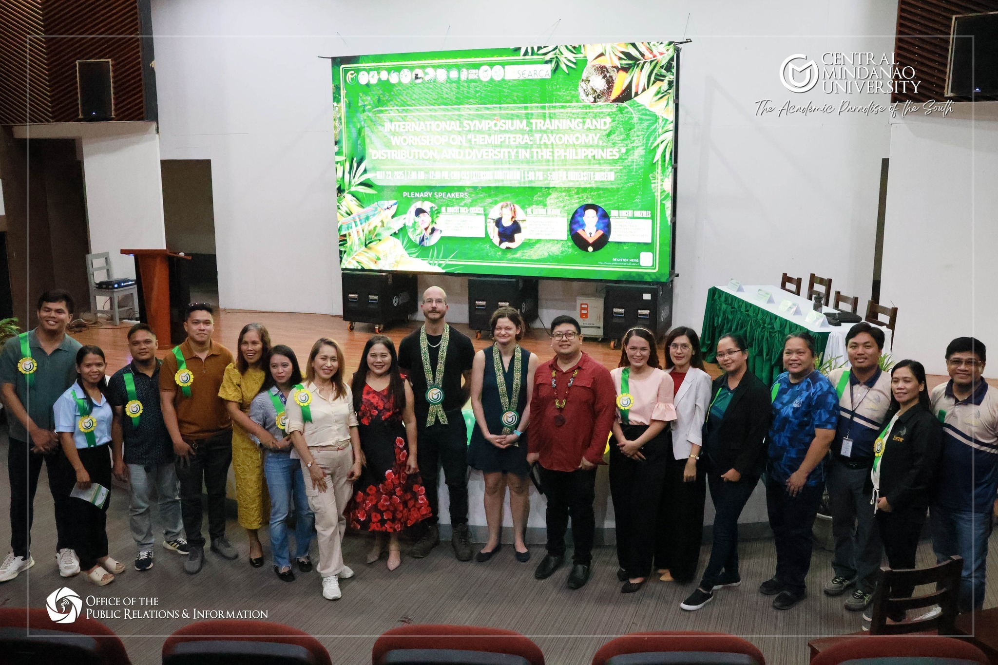 CMU hosts int’l symposium on Hemiptera – Central Mindanao University