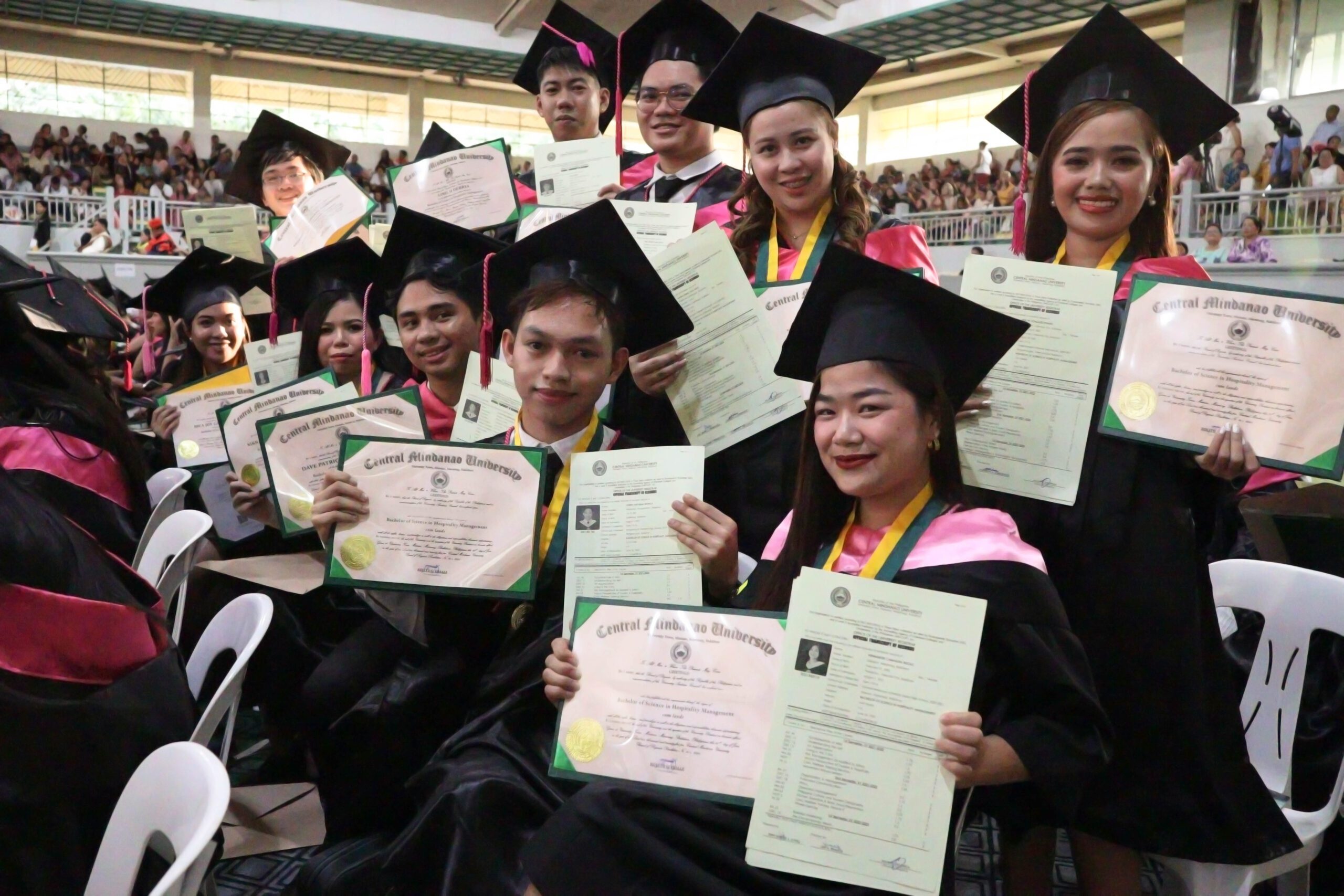 CMU Class of 2025 grads receive diplomas, TORs upon graduation ...