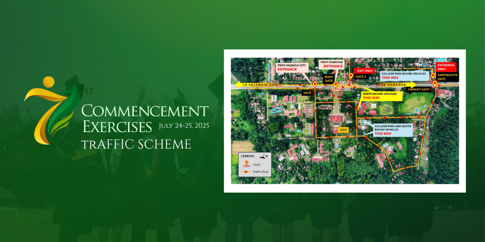 🚦📢 [TRAFFIC ADVISORY] 71st Commencement Exercises – Central Mindanao ...