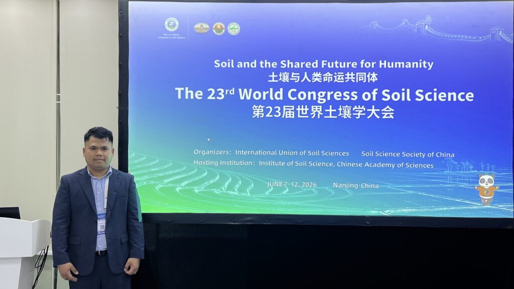 CMU faculty receives int’l Travel Award, presents soil science research ...