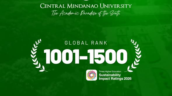 Central Mindanao University (CMU) earns global recognition in the 2026 ...